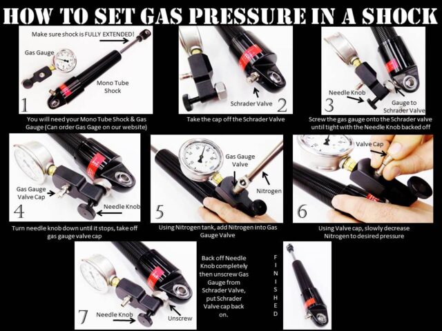 How to set Gas Pressure in a Shock – Advanced Racing Suspension