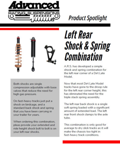 Dirt Late Models Super – Advanced Racing Suspension